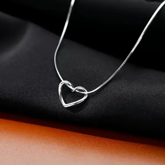 Titanium | Jewelry | Elegant Titanium Steel Heart Necklace | Poshmark